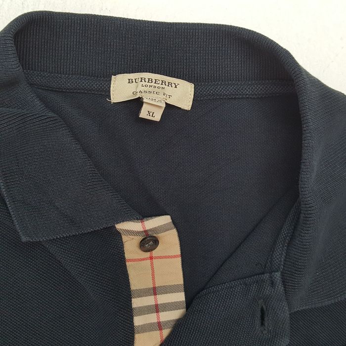 Vintage Vintage BURBERRY LONDON Small Logo Style Polos | Grailed