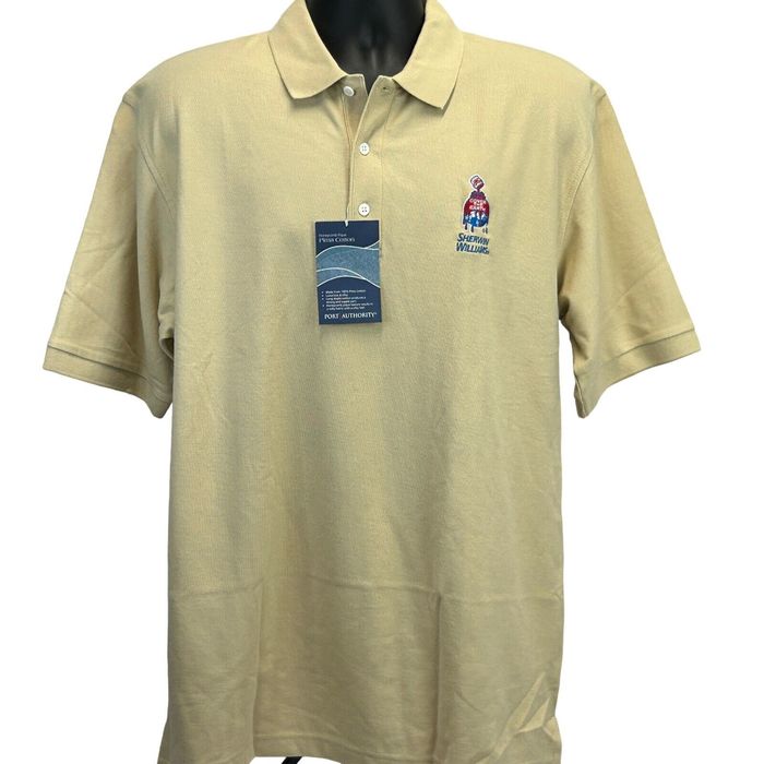 Port Authority Sherwin Williams Paints Employee Uniform Polo T Shirt ...
