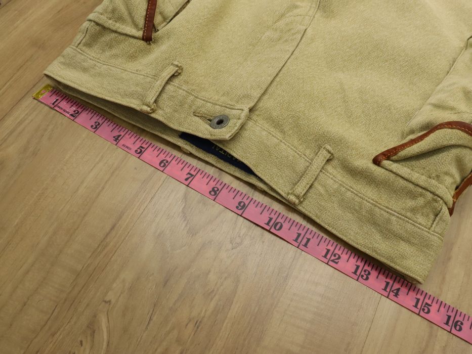 Kapital KAPITAL Leather Trim Pouch Rare Pant | Grailed