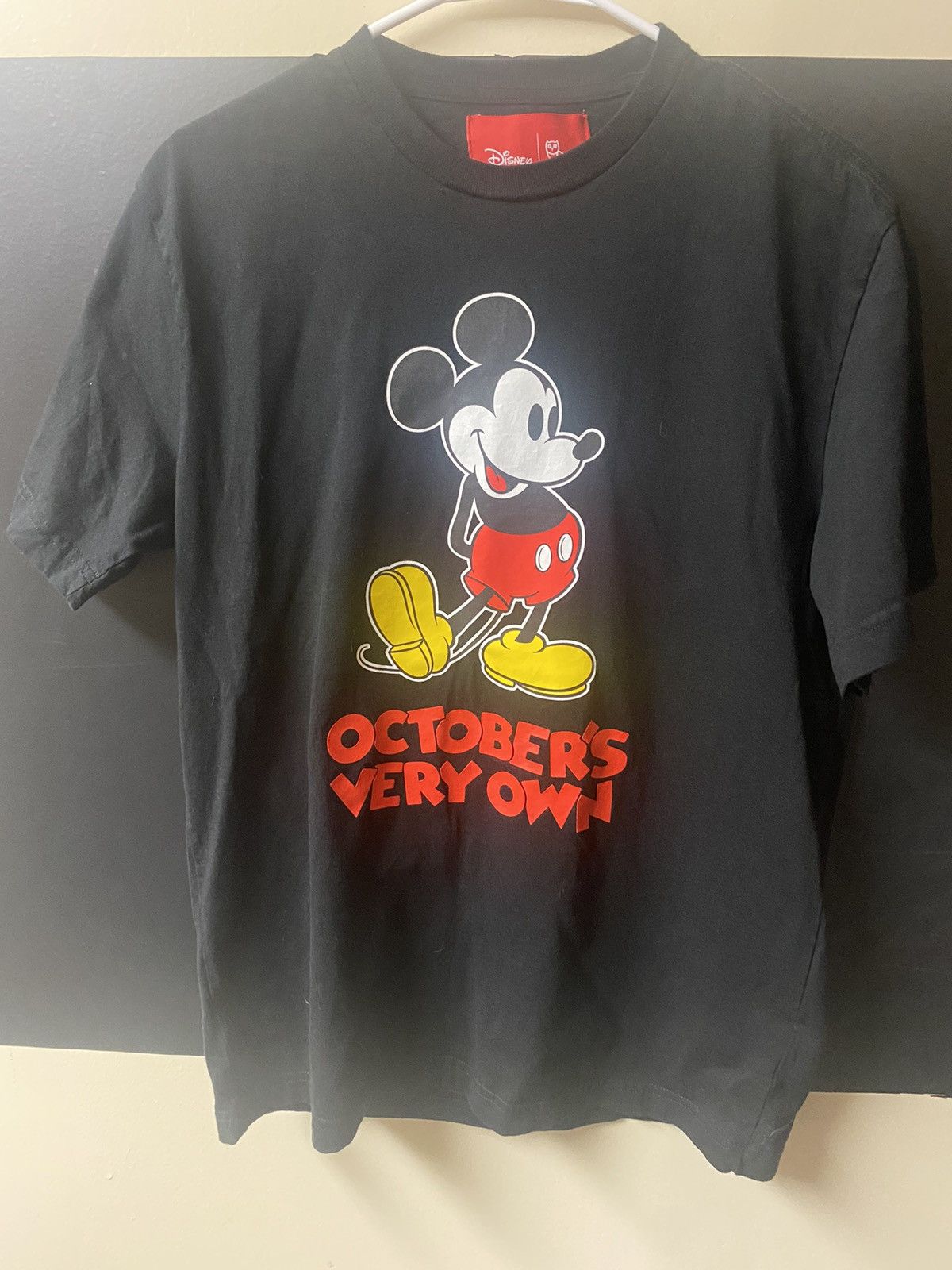 Disney OVO x Disney classic Mickey tee white shirt | Grailed