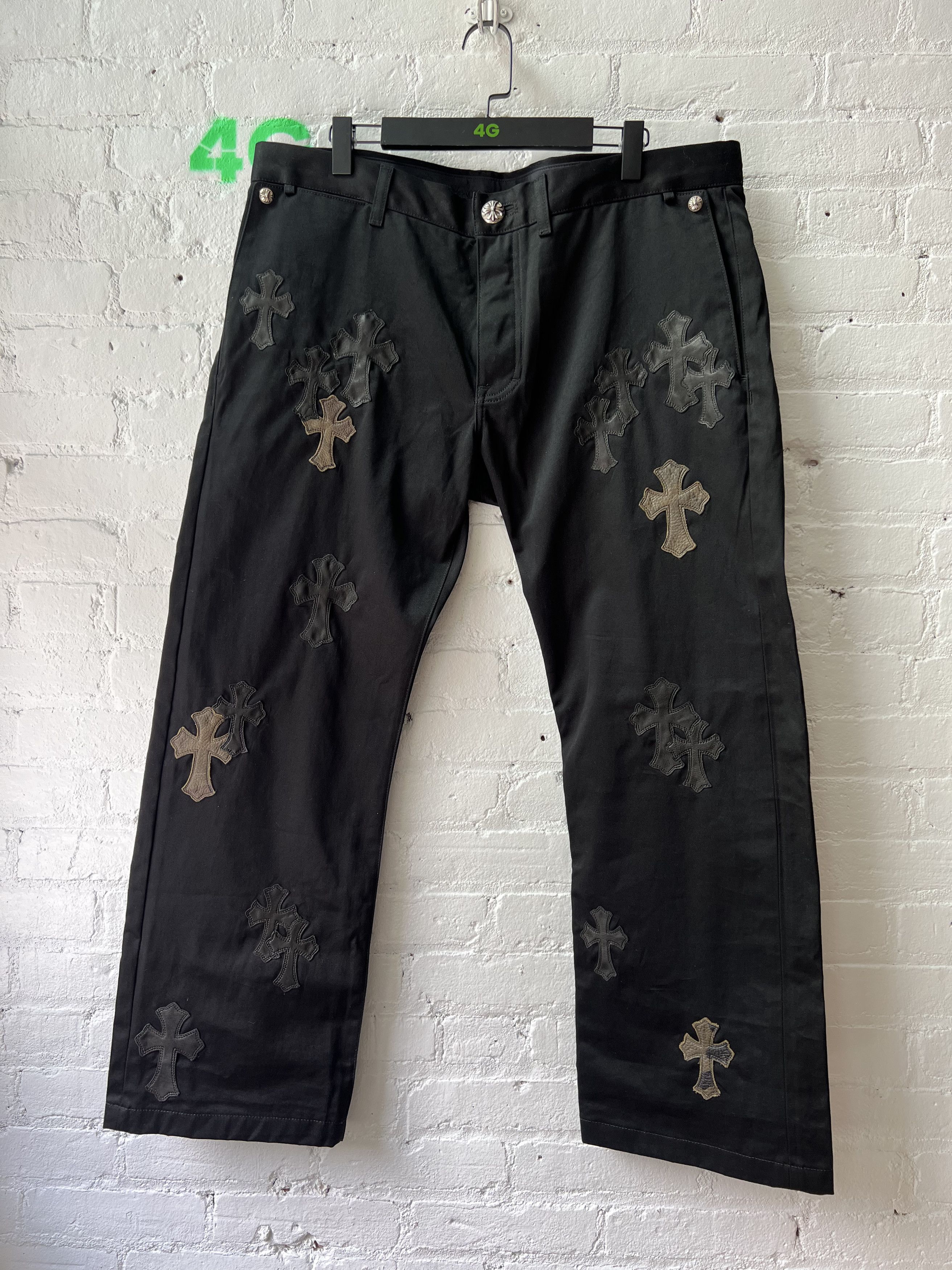 Chrome Hearts Chrome Hearts Flooded Cross Pants | Grailed