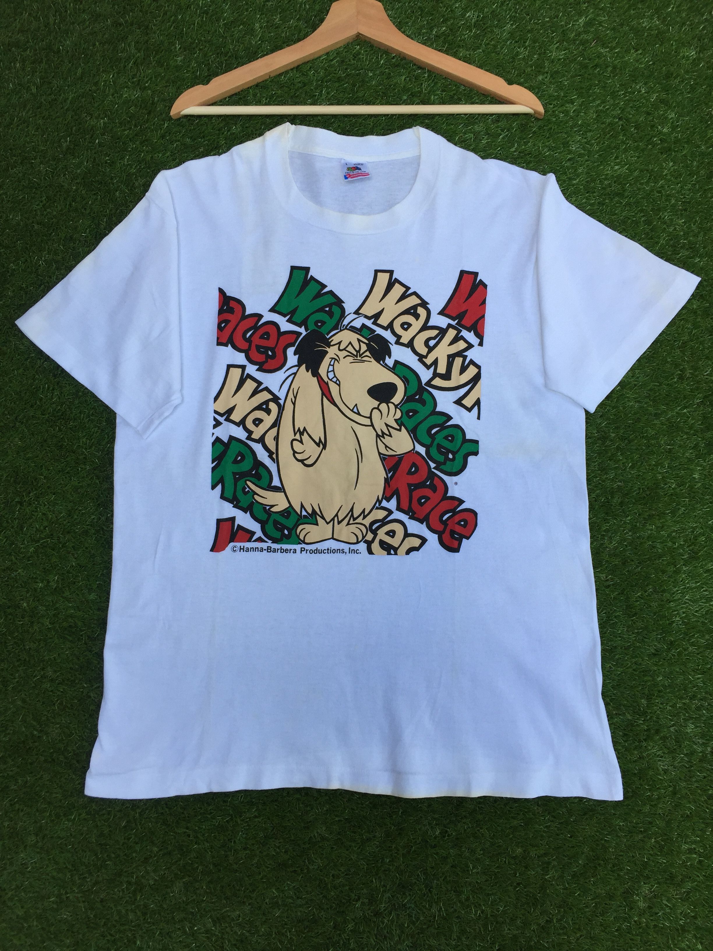 Cartoon Network 90s Wacky Races Hanna Barbera cartoon anime tshirt ...