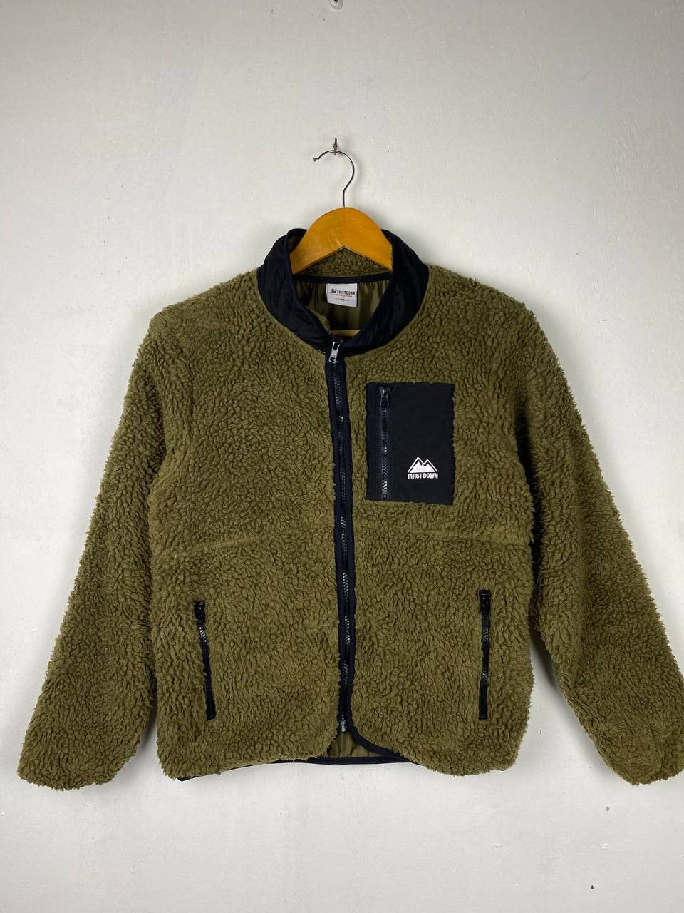 Avant Garde × Japanese Brand first down fleece jacket nice design | Grailed