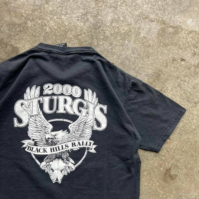 Vintage Vintage Sturgis Black Hills Rally Lightning T Shirt | Grailed