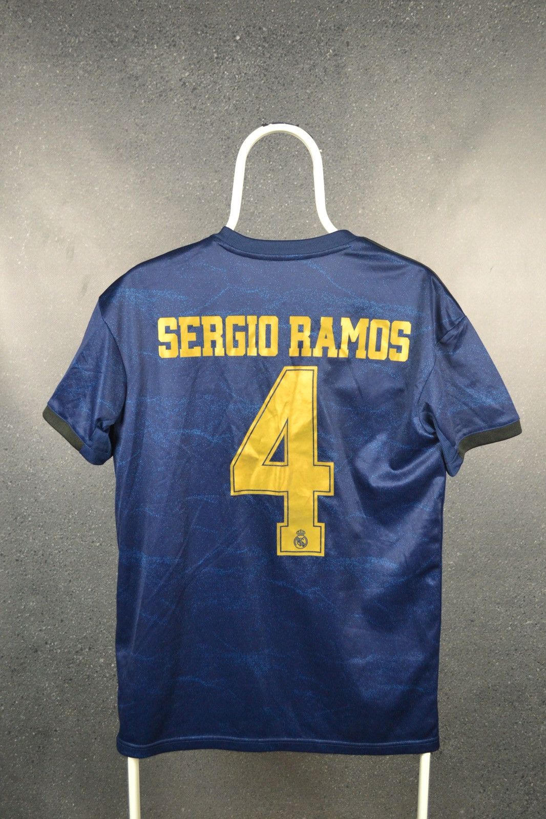 Adidas Real Madrid Sergio Ramos #4 2019 2020 away soccer jersey | Grailed