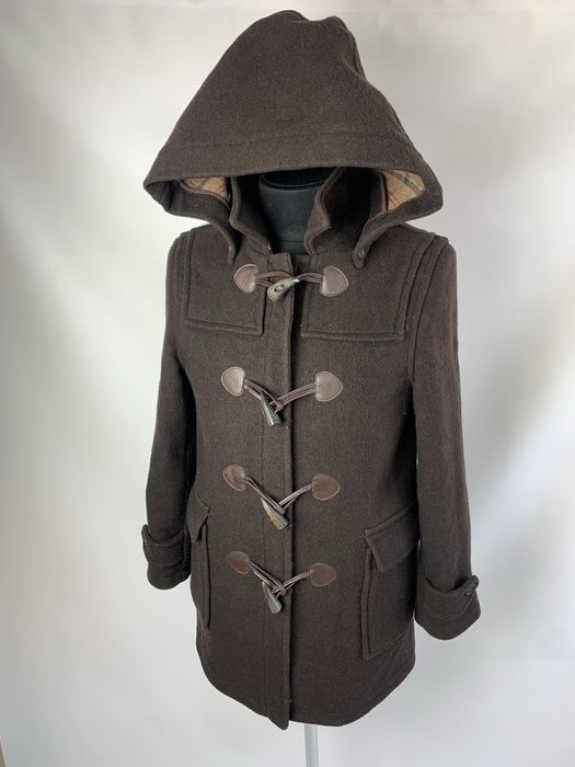 Barbour Barbour women’s classic duffle coar wool brown | Grailed