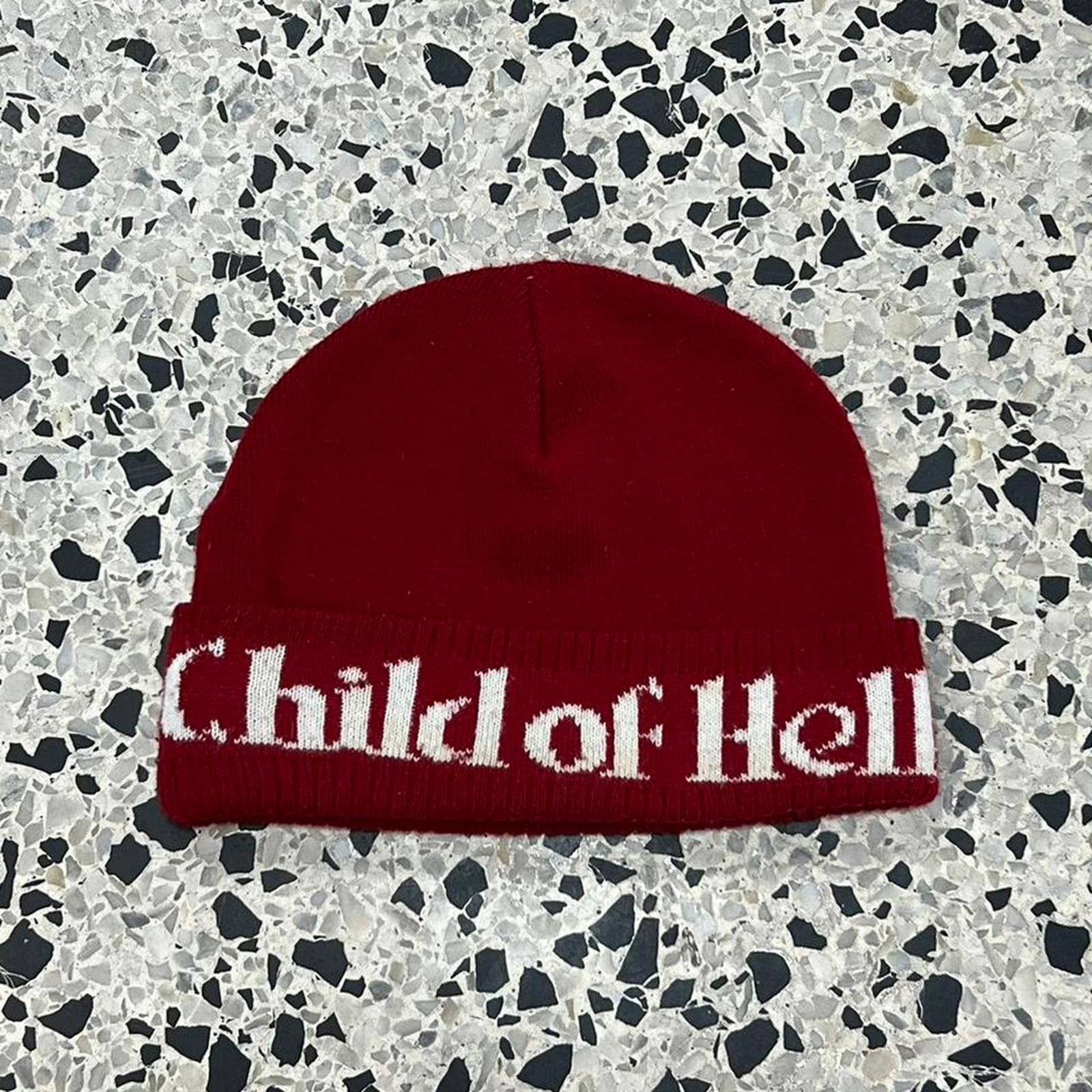 Streetwear × Supreme × Vintage SUPREME CHILD OF HELL BEANIE | Grailed
