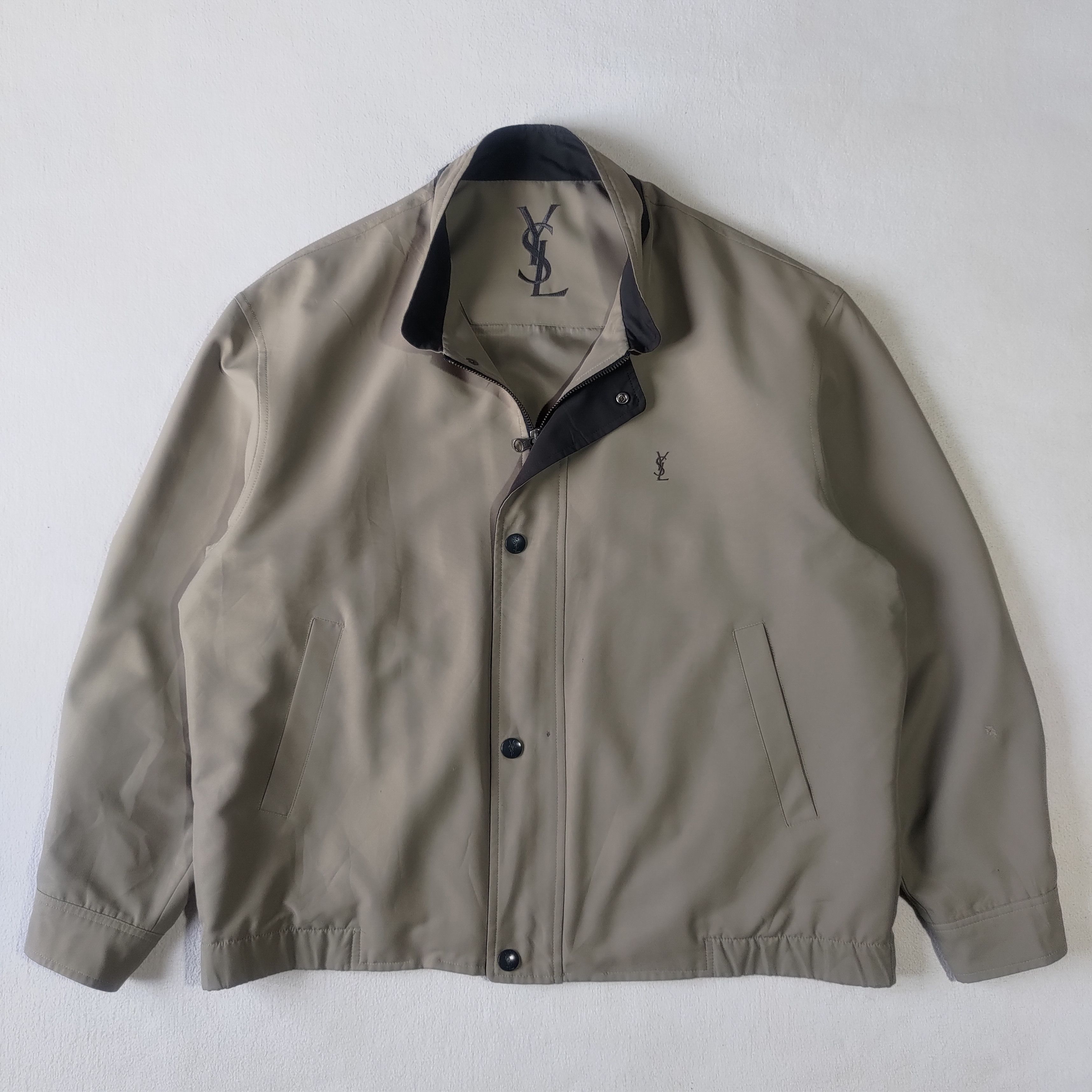 Vintage 90s YSL x Yves Saint Laurent Vintage Jacket | Grailed