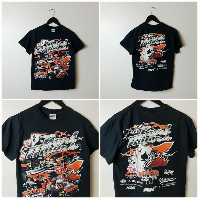 Gildan 2010 Burt Myers Brother Racing Nascar Tour T Shirt Small S | Grailed