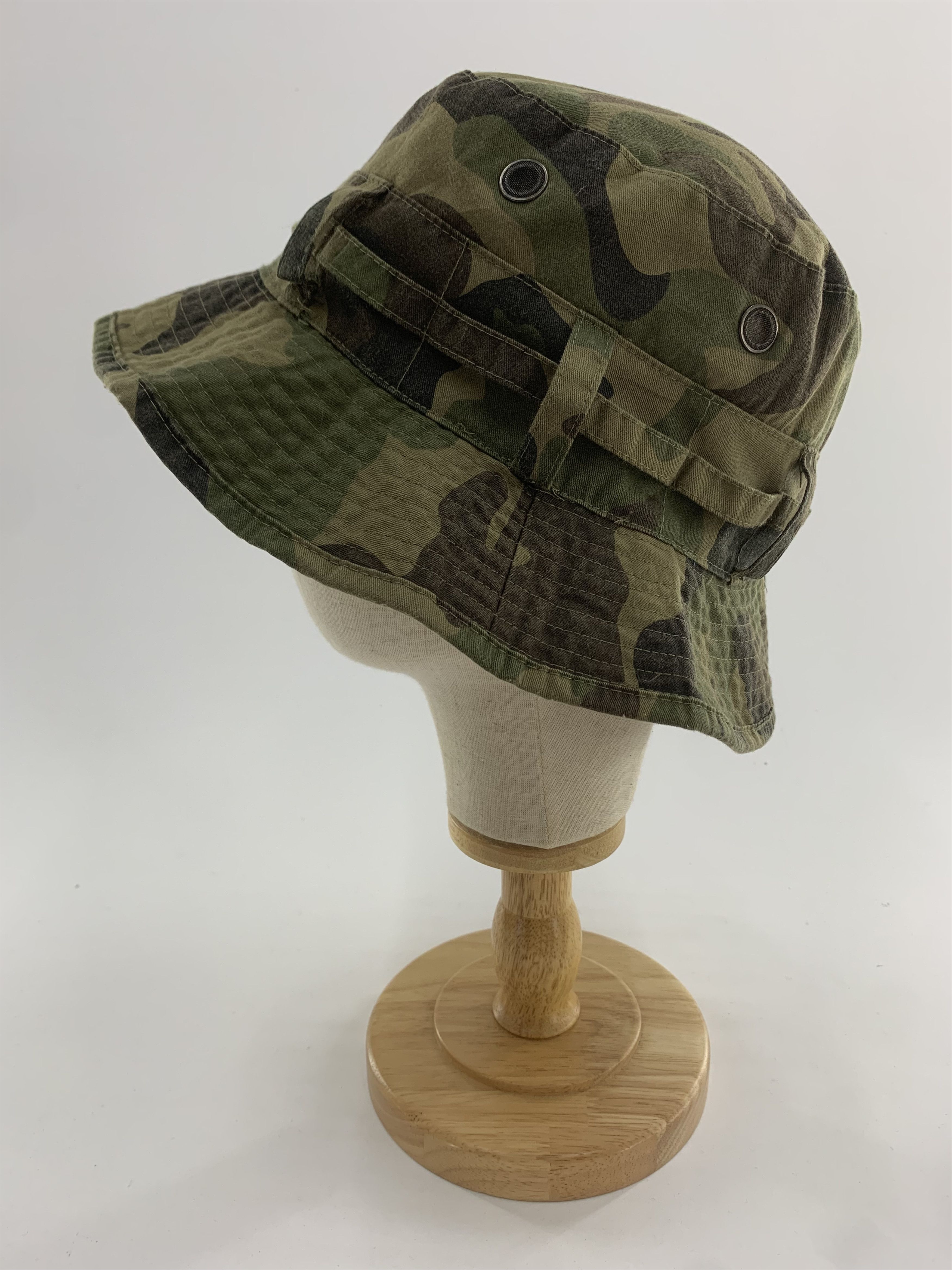 Vintage Camo Bucket Hat Military | Grailed