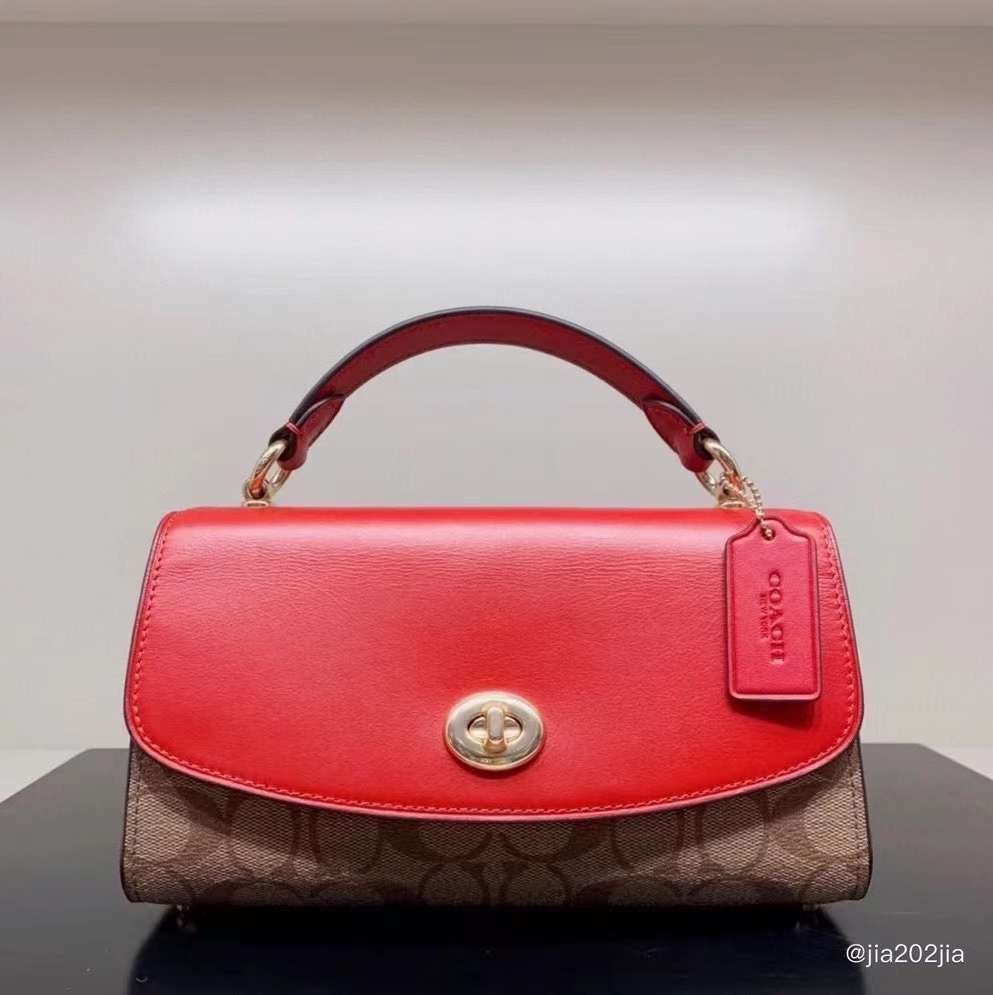 Coach Tilly Satchel 23 In Signature Canvas c1439 | Grailed