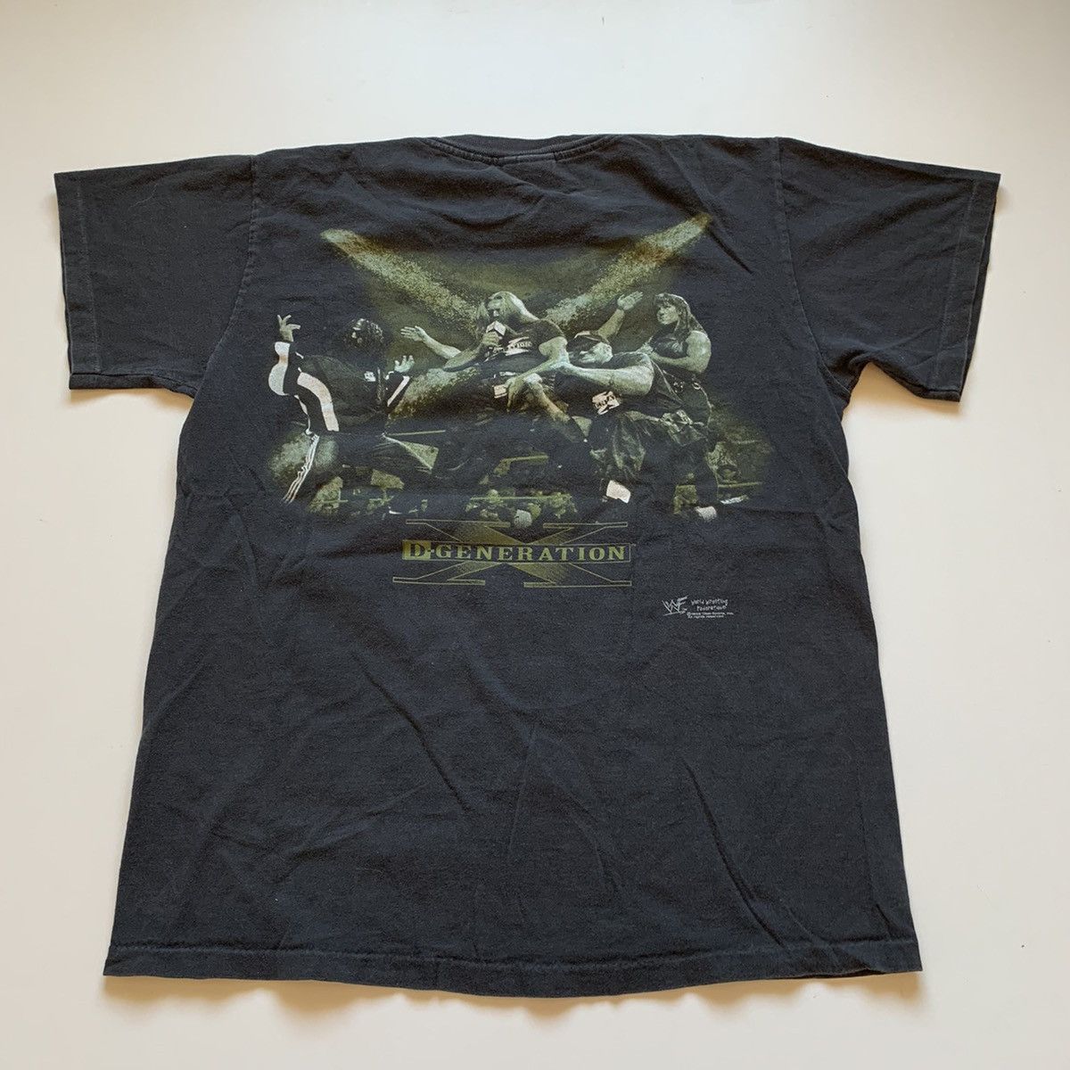 Vintage Vintage 90s DX Degeneration X WWF Wrestling Graphic T Shirt ...