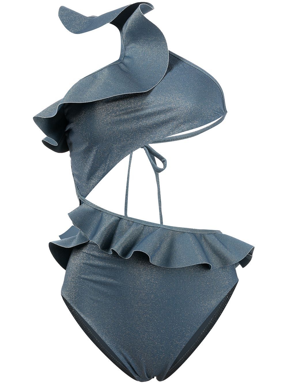 Zimmermann Zimmermann Women Pattie Cut Out Frill Ruffled One Piece ...