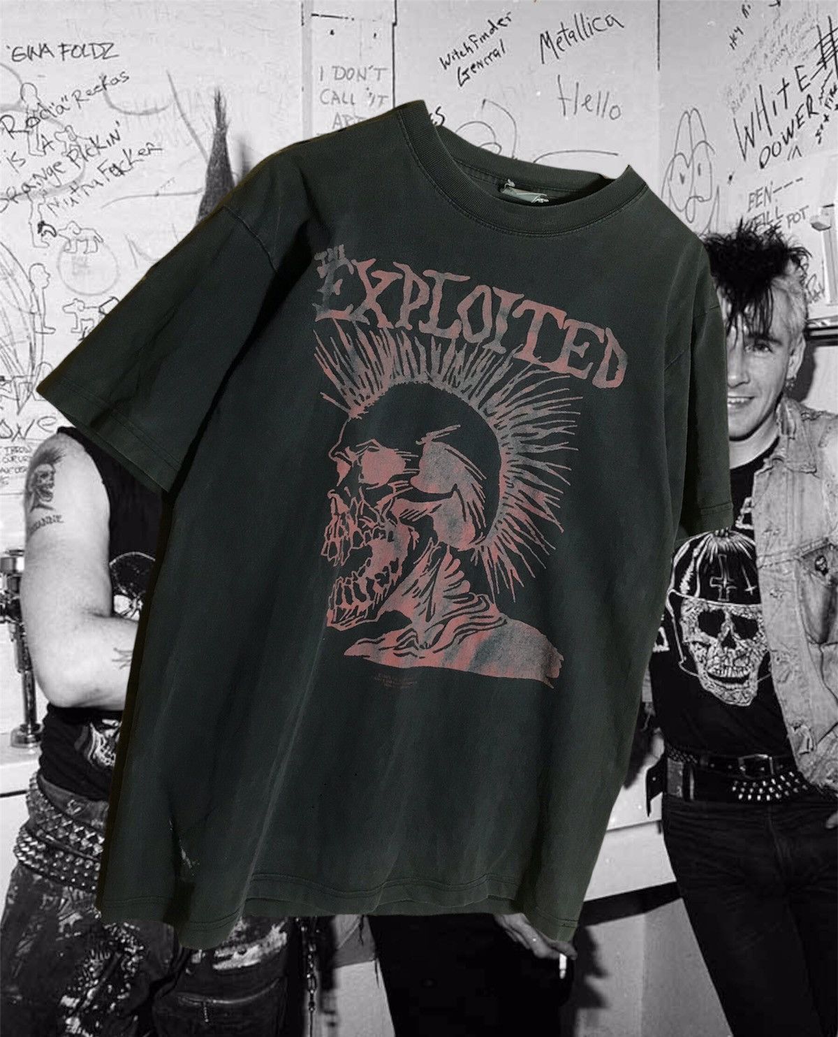 Band Tees × Vintage 2002 Rare Vintage The Exploited band t-shirt | Grailed