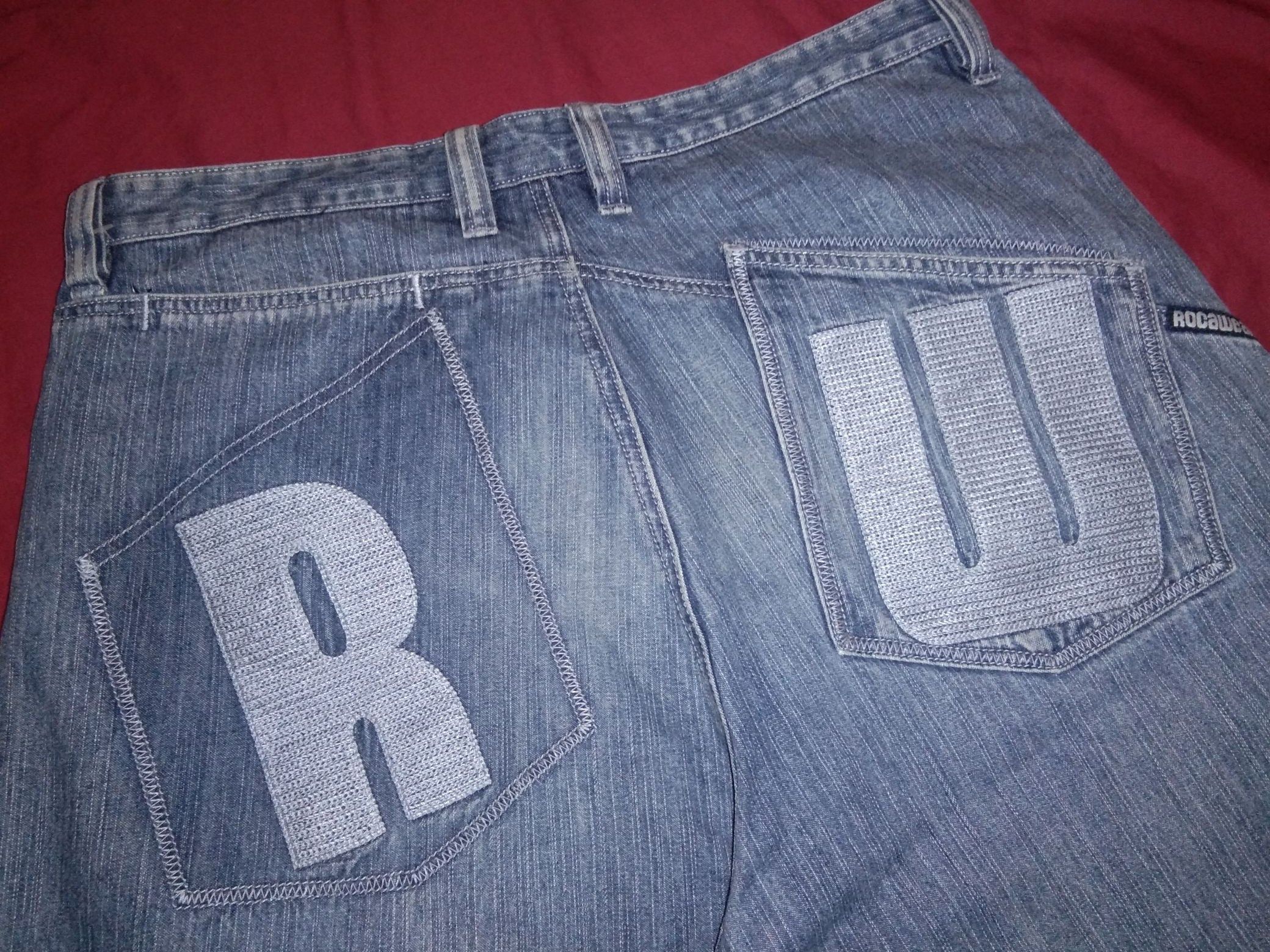 Rocawear Rockawear Denim Short Pants Jort Rapper Hip Hop Streetwear ...