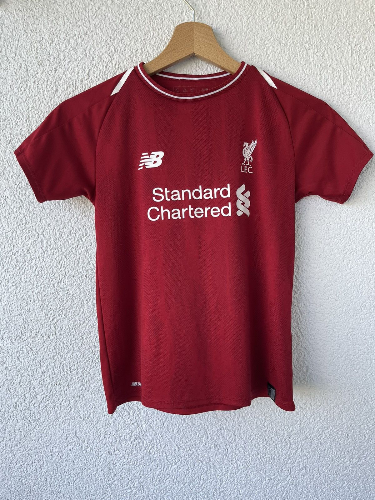 New Balance New Balance Liverpool FC Home Jersey Kids Size | Grailed