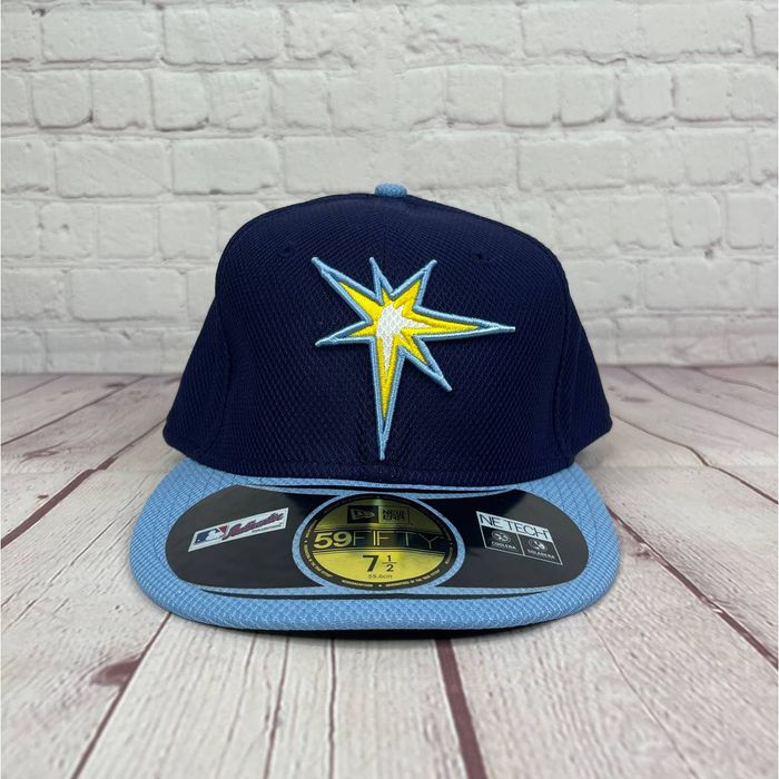 New Era New Era 59Fifty MLB Diamond Tampa Bay Rays Cap Size 7 1/2 | Grailed