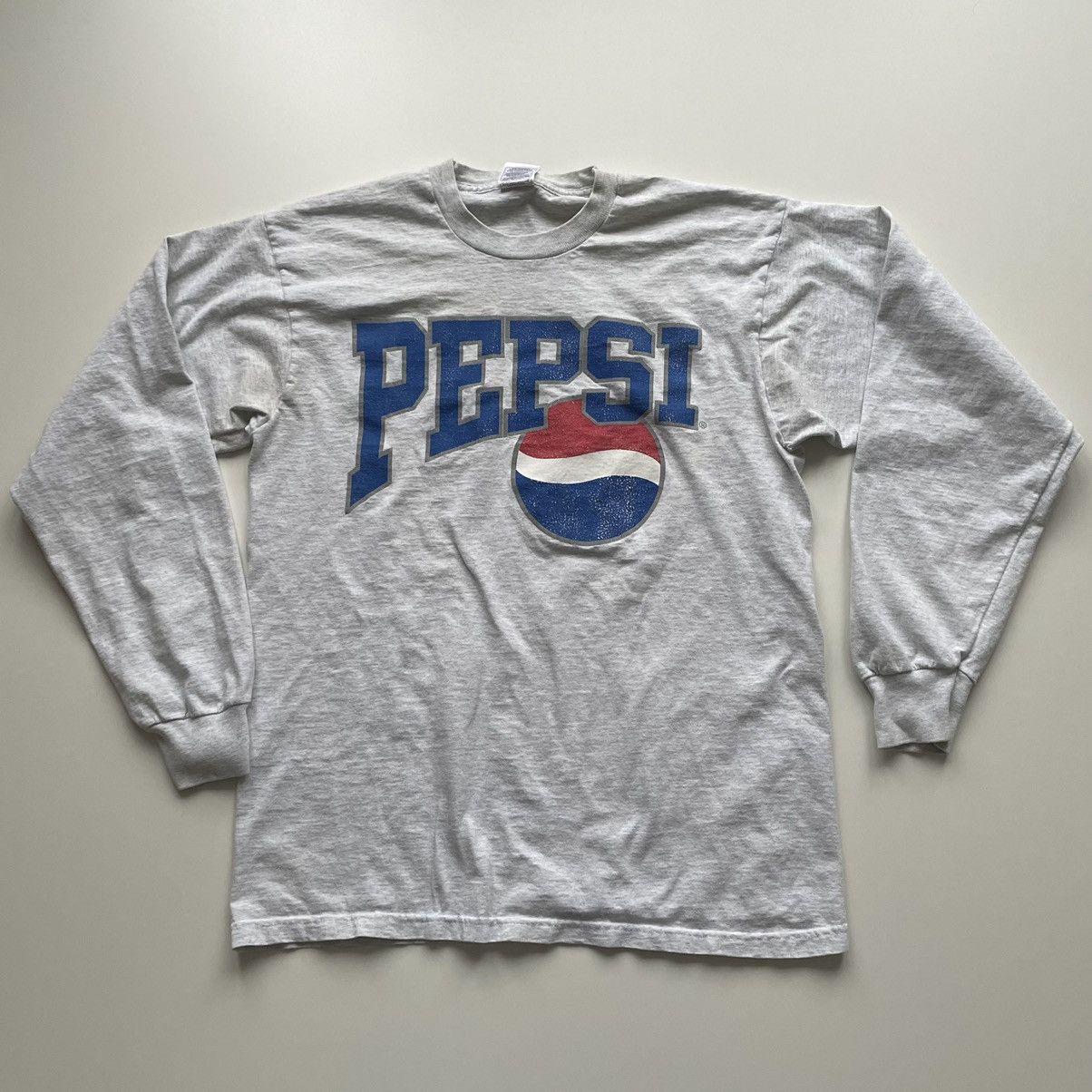 Vintage Vintage 90s 2000s Pepsi Cola Promo Graphic Long Sleeve Shirt ...