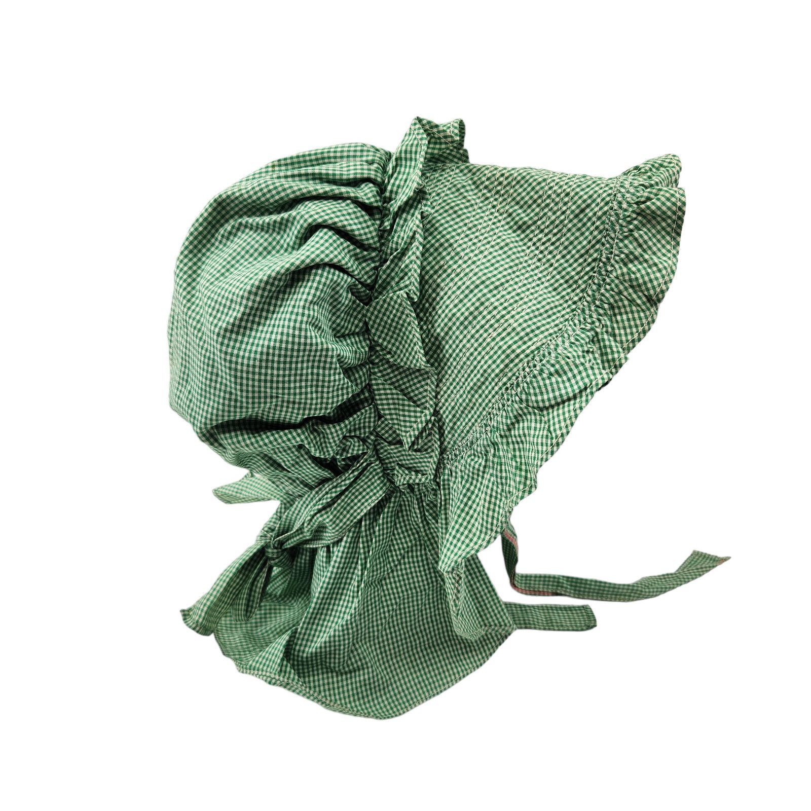Other Little Prairie Style Cottagecore Gingham Bonnet Sun Hat | Grailed