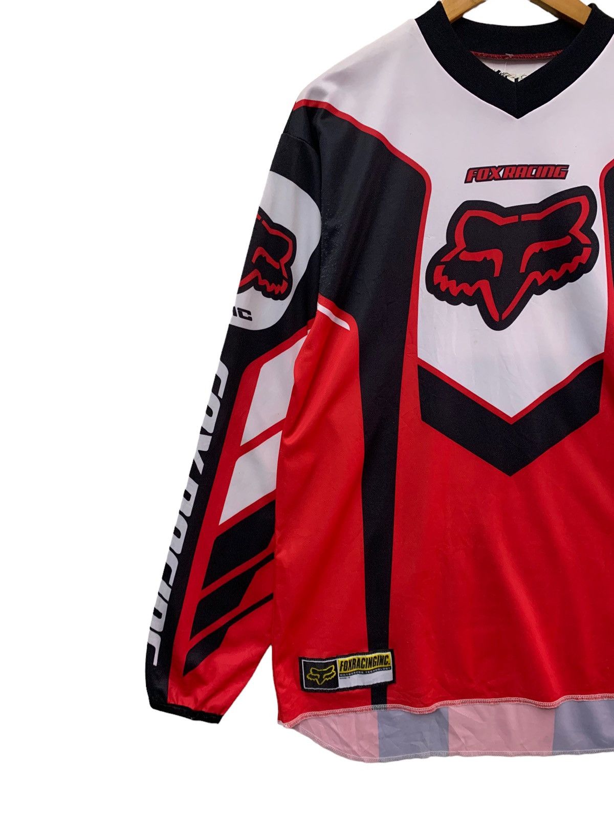 Fox Racing × Sports Specialties 🔥VTG FOX RACING MOTOCROSS JERSEY L/S ...