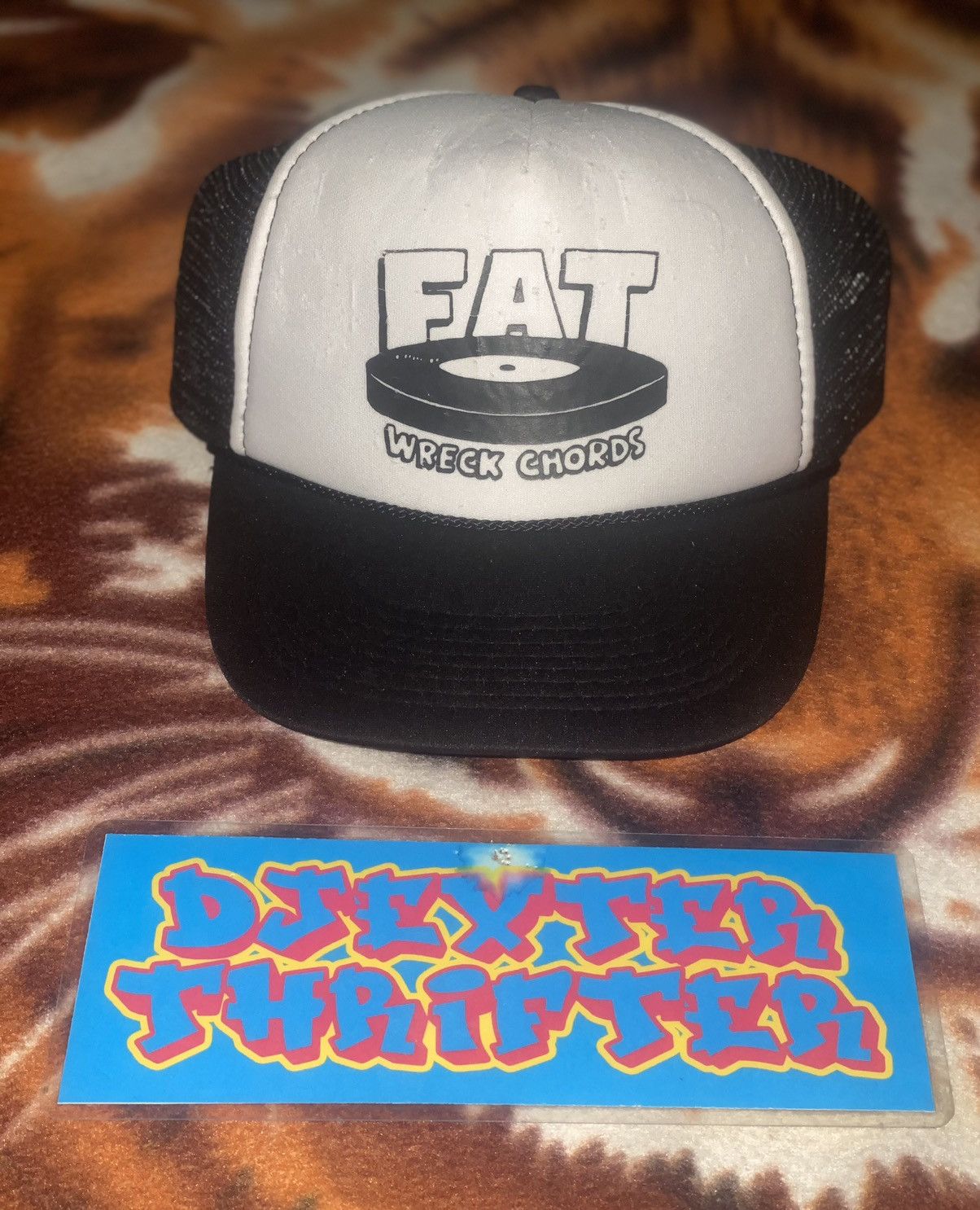 Vintage VTG 90'S FAT WRECK RECORDS TRUCKER CAP | Grailed