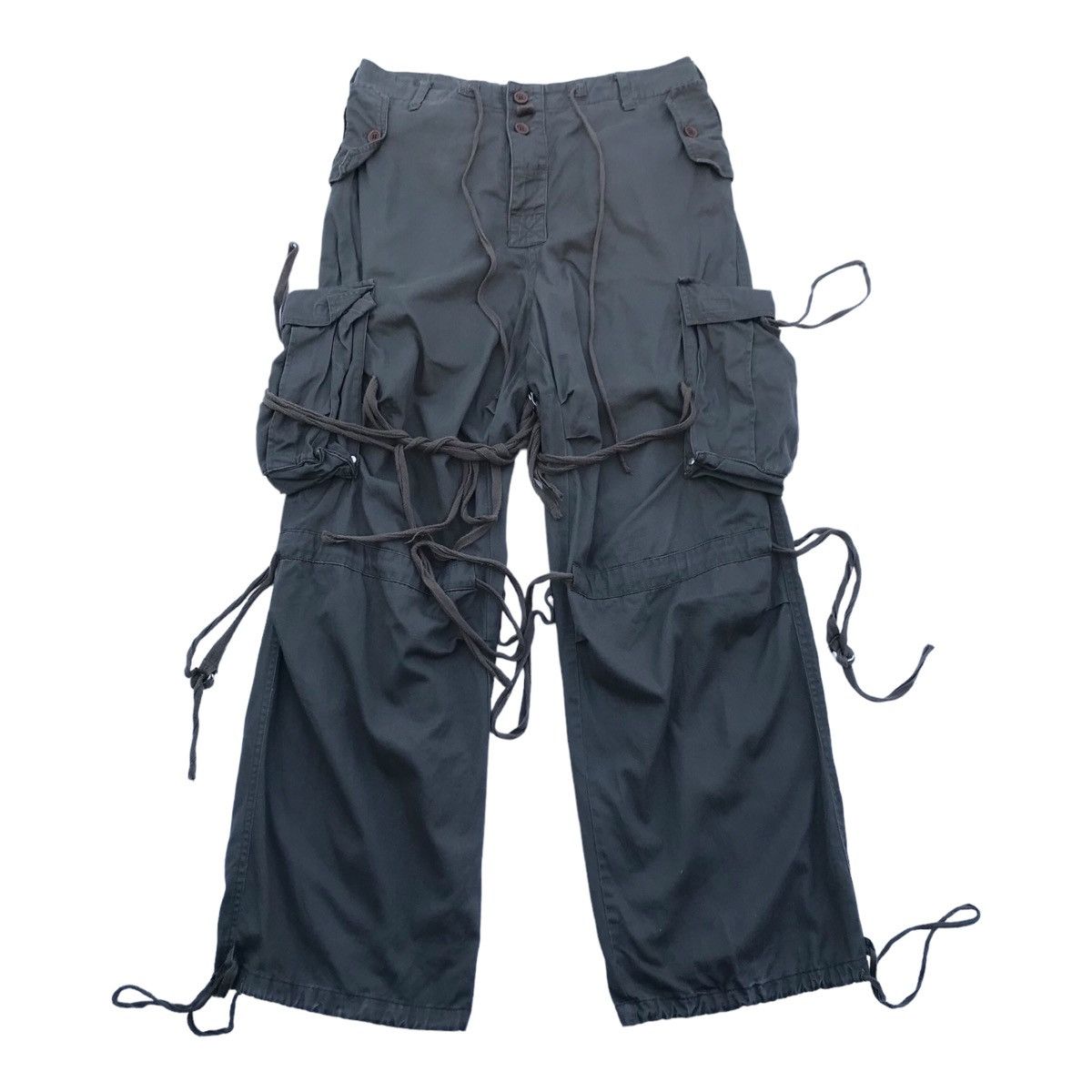 Streetwear Rare Gio Co.Ltd Tactical Multipocket Bondage Cargo Pants ...