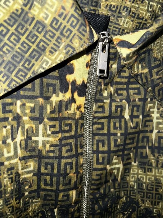 Givenchy Givenchy Zip Up Monogram Polo Shirt | Grailed