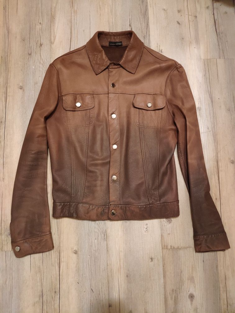 Collection Privee Gradient leather jacket. Like Saint Laurent or Dior ...