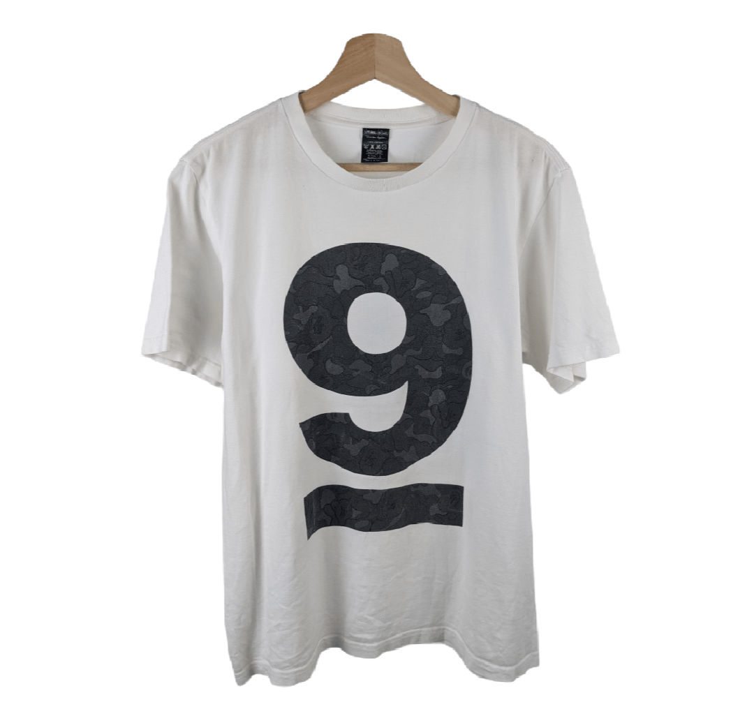 Bape × Number (N)ine Bape x Number Nine Camo Anniversary Tee | Grailed