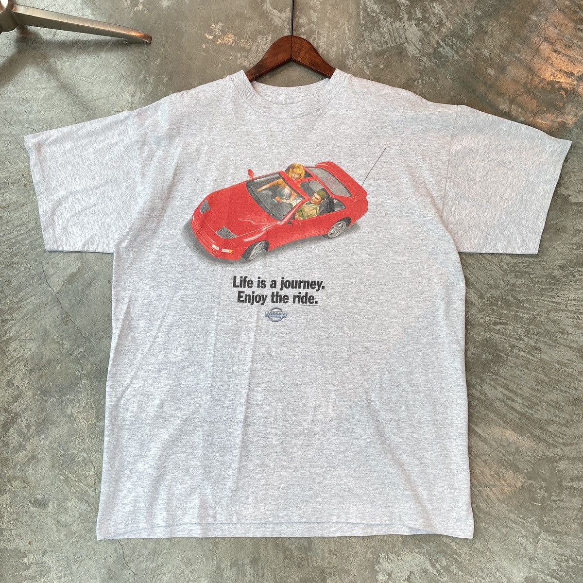 Vintage Vintage Nissan Life Is A Journey Nick And Roxanne Tee | Grailed