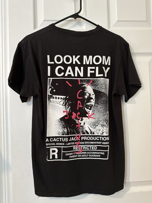 Travis Scott Travis Scott Cactus Jack Look Mom I Can Fly T Shirt Grailed