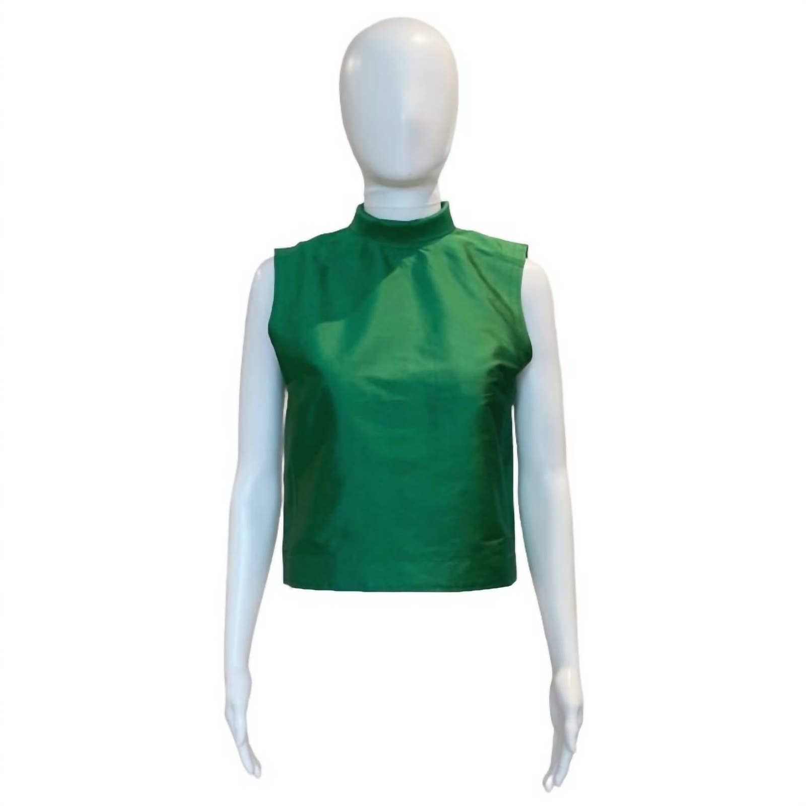 Frances Valentine Colette Shell Blouse In Green | Grailed