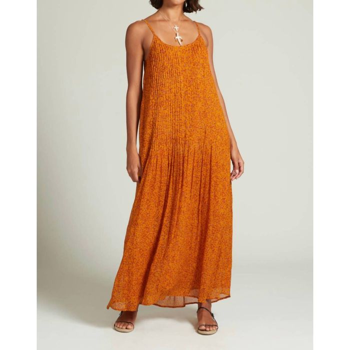 Chan Luu Pintuck Dress In Chai Tea Medium/large | Grailed