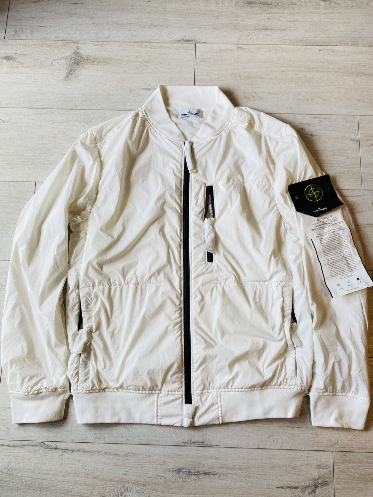 Designer × Stone Island Stone Island SS22 Nylon-Tc bomber jacket | Grailed