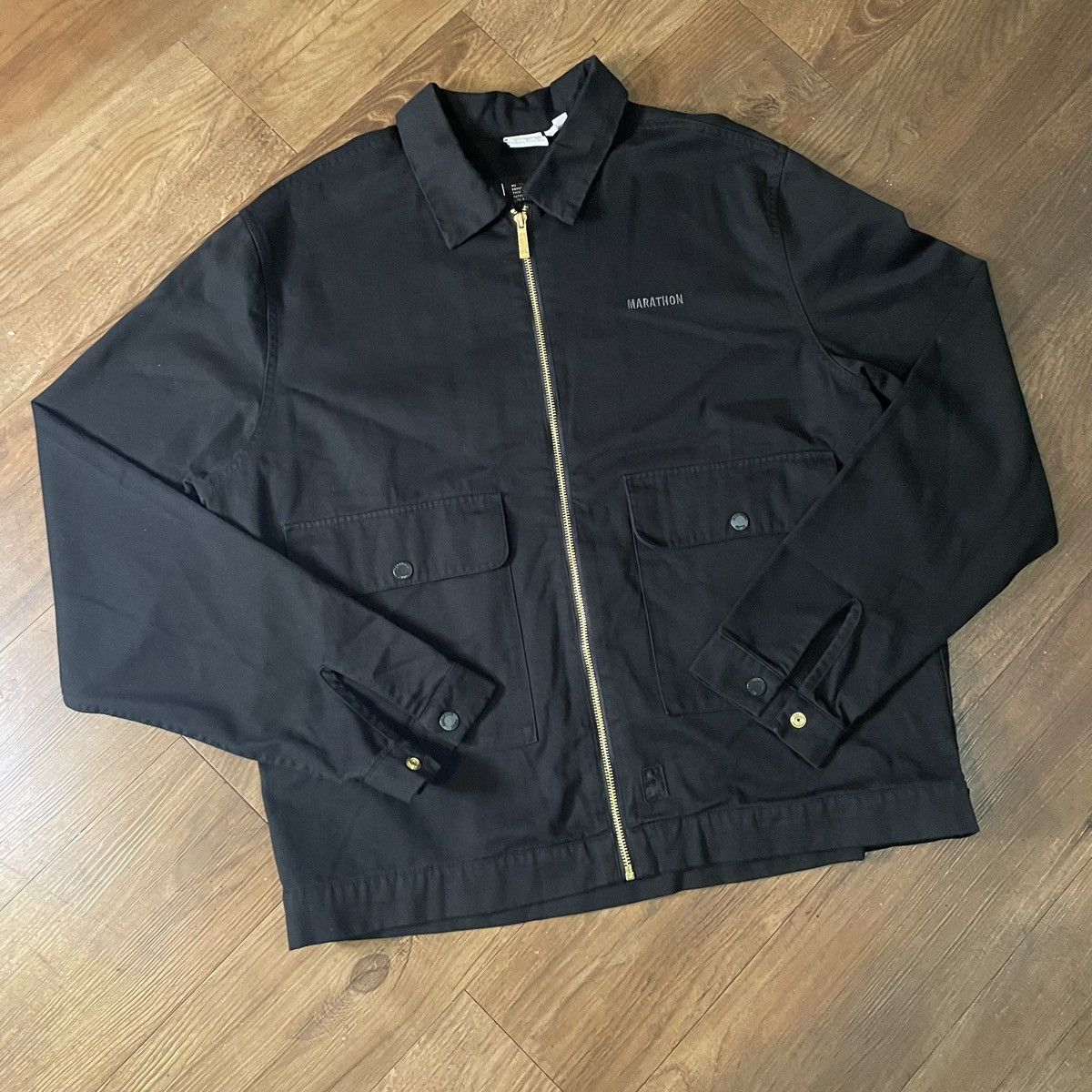 Puma WORN Puma x TMC Hussle Jacket "Black" | Grailed