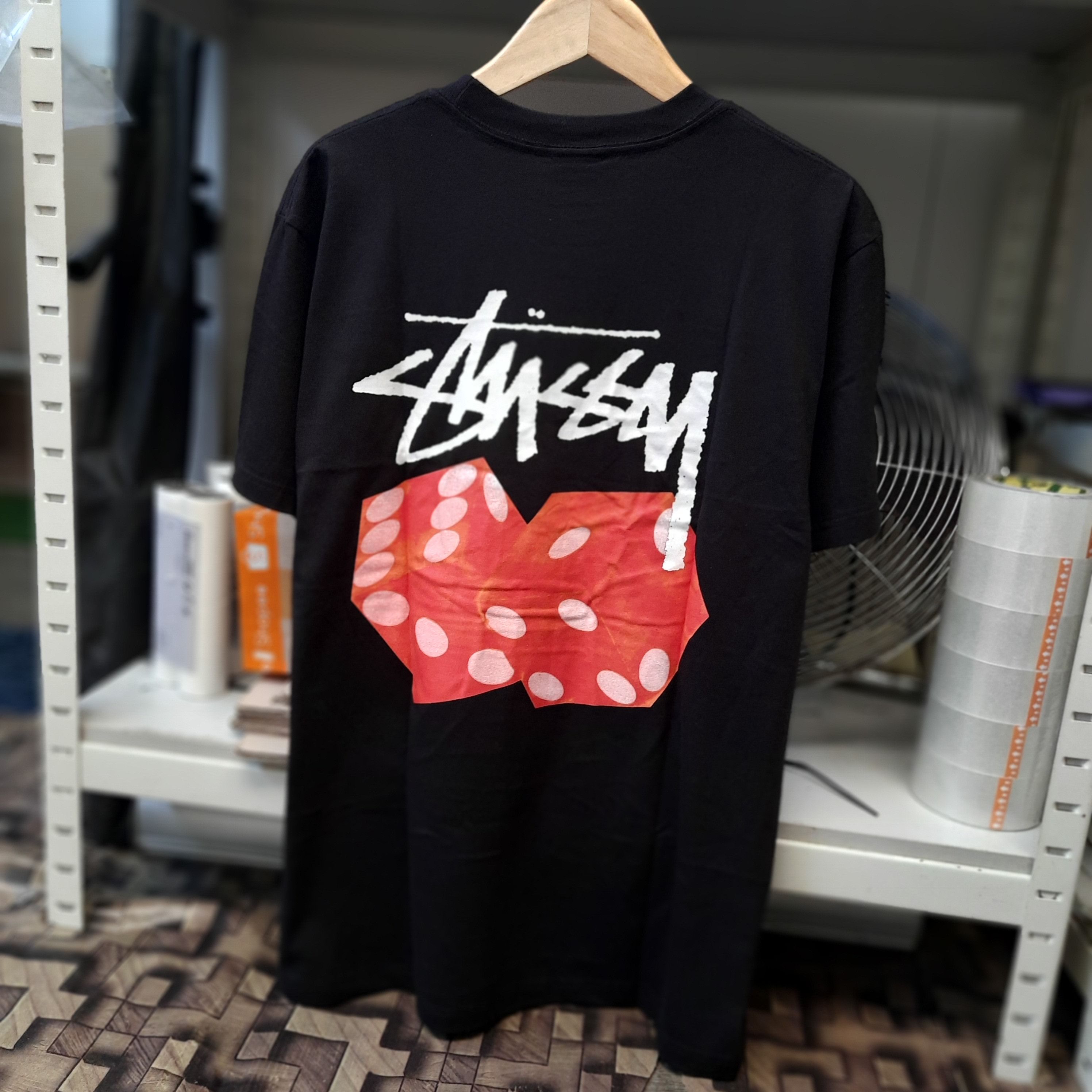 Streetwear × Stussy Stussy Red Dice Tshirt | Grailed
