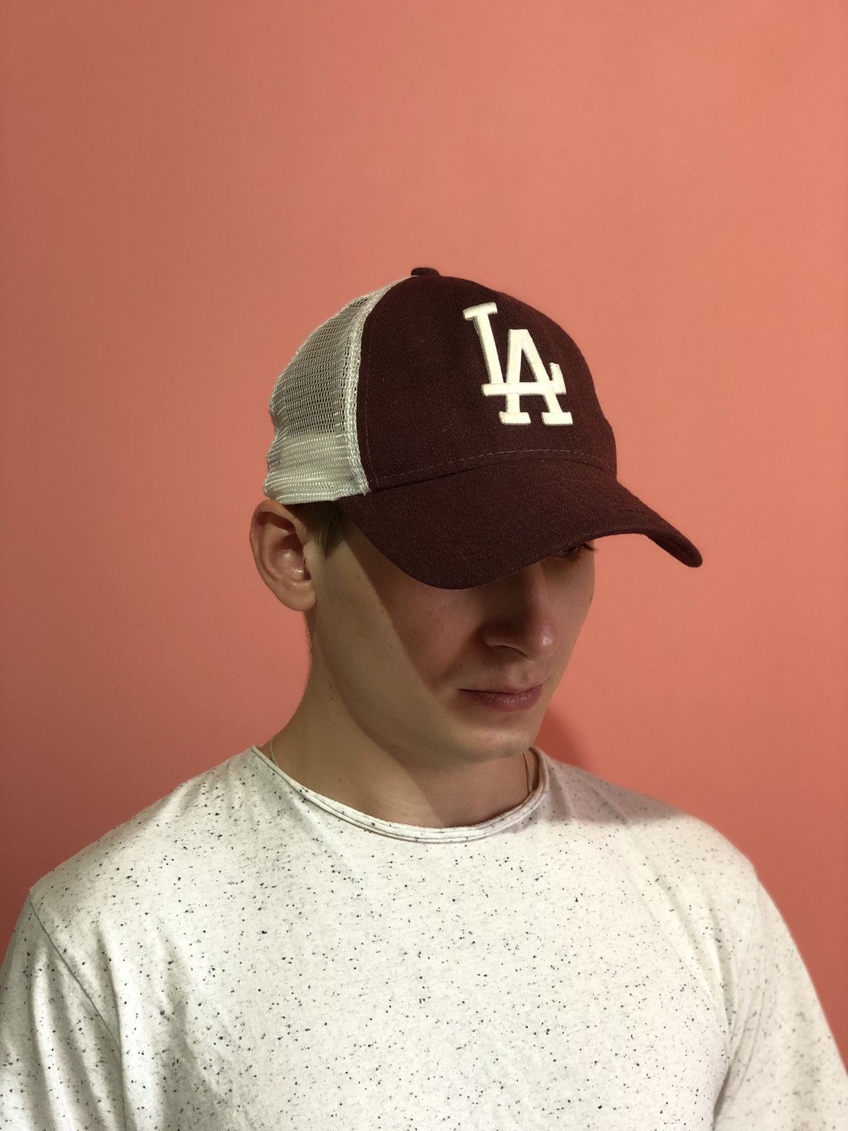 La × New Era × Vintage La Los Angeles vintage tracker new era cap ...