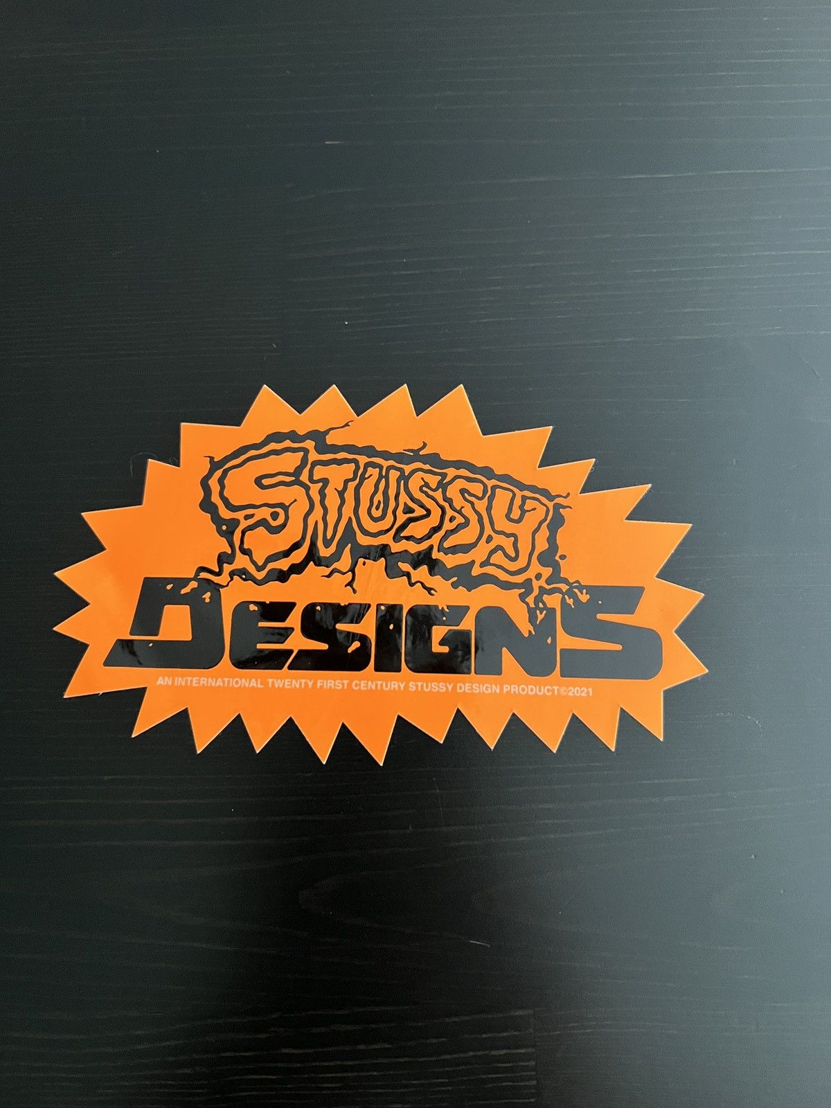 Stussy Stüssy Designs Exclamation Sticker | Grailed