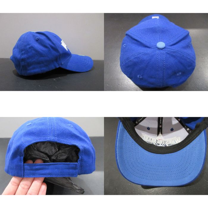 Vintage WWE Hat Cap Strap Back Blue White WrestleMania Wrestling WWF ...