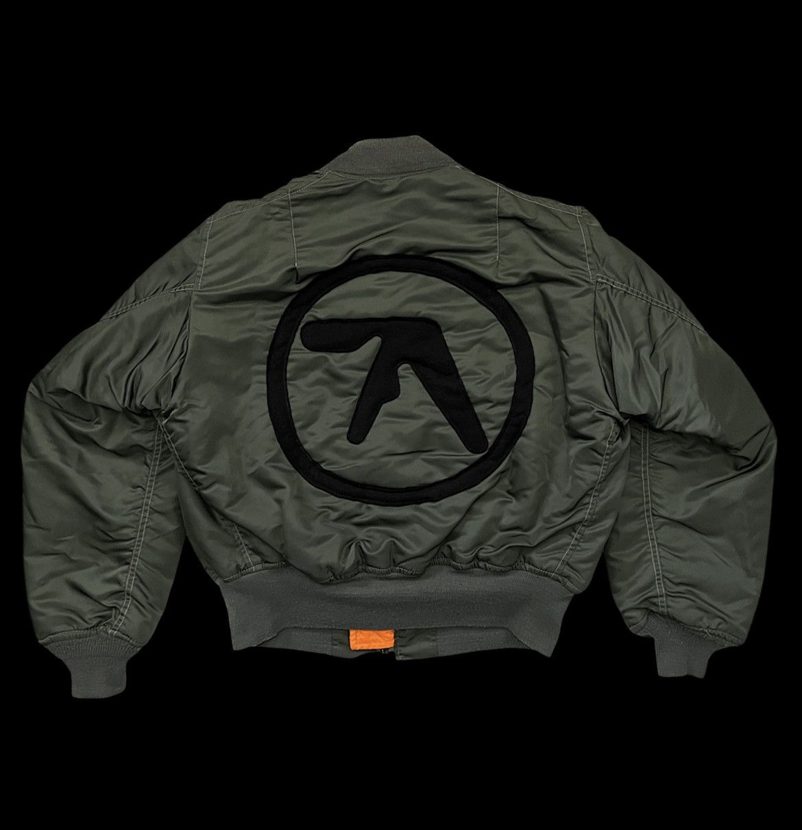 Custom Planet Nine Custom Patchwork Aphex Twin Vintage MA-1 Bomber ...