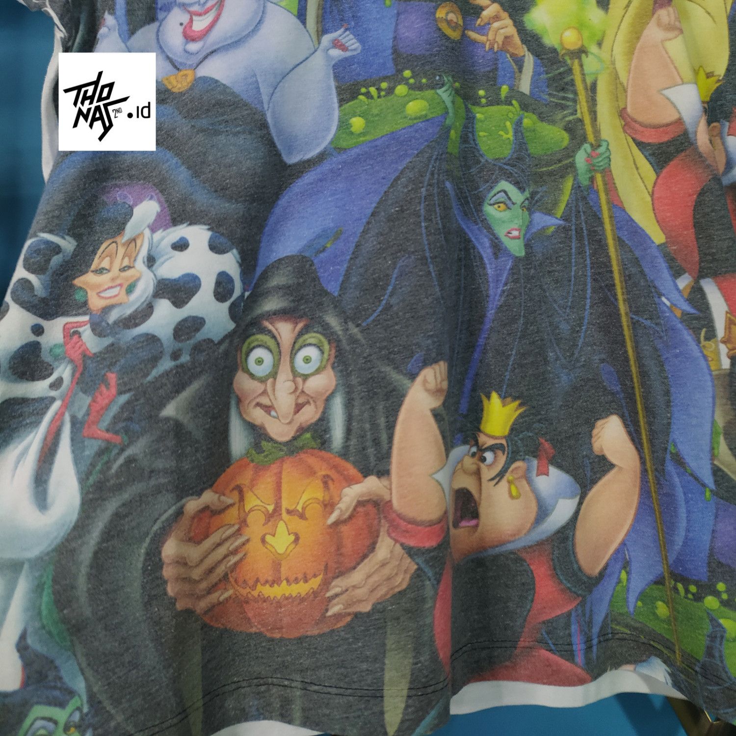 Disney × Movie × Vintage Rare Disney Villain All over print | Grailed