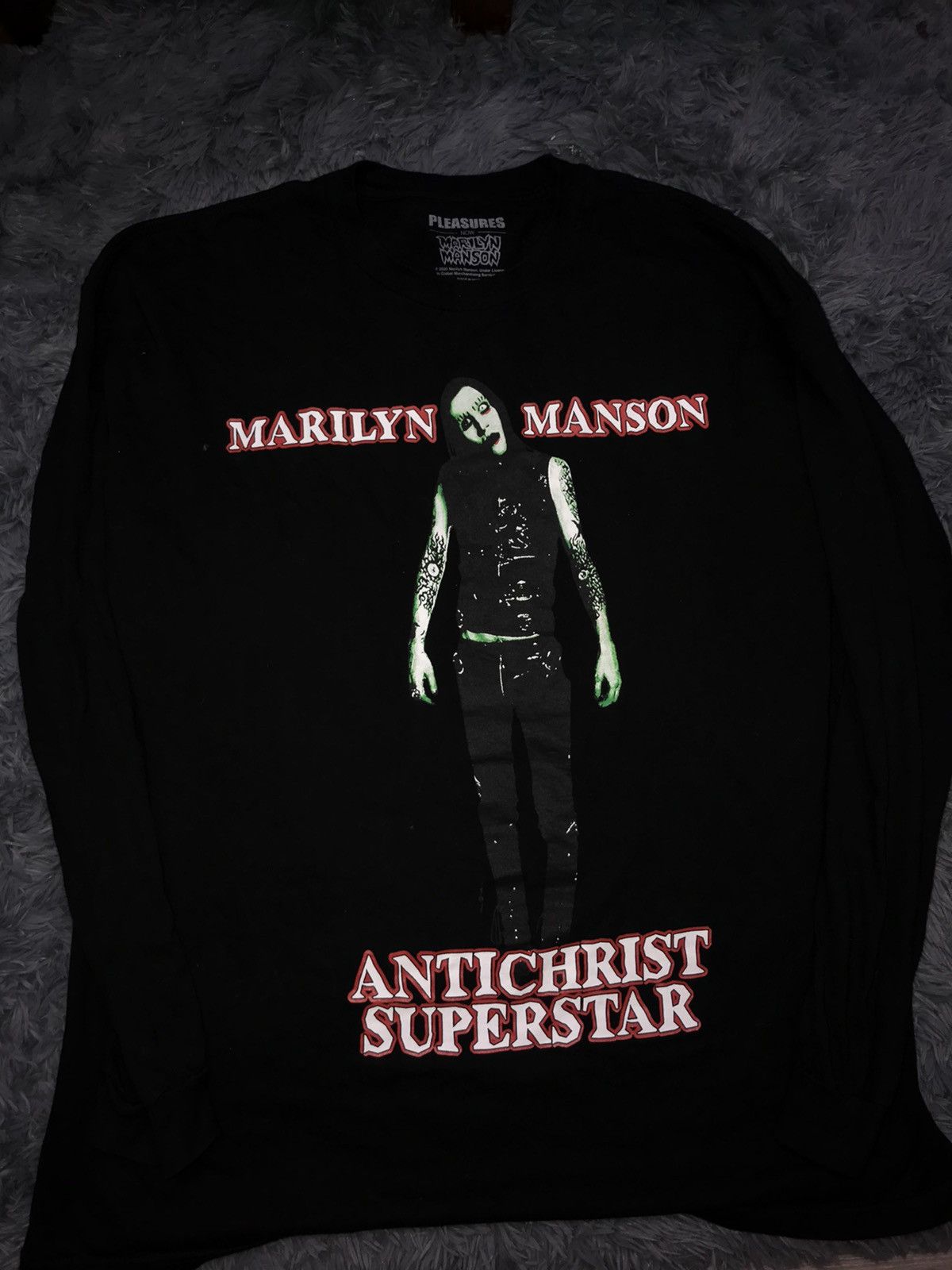 Marilyn Manson × Pleasures × Streetwear Marilyn Manson pleasures long ...