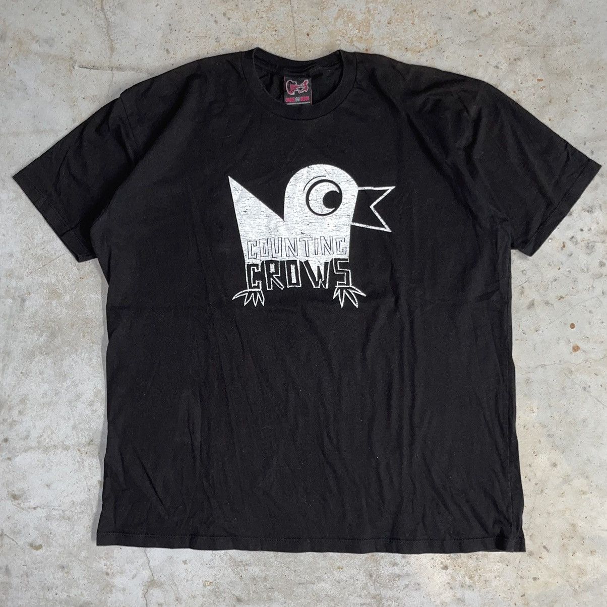 Vintage Crazy Vintage 90s Counting Crows Rock Band Tee Faded Black ...