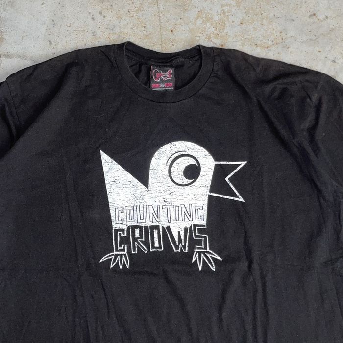 Vintage Crazy Vintage 90s Counting Crows Rock Band Tee Faded Black ...