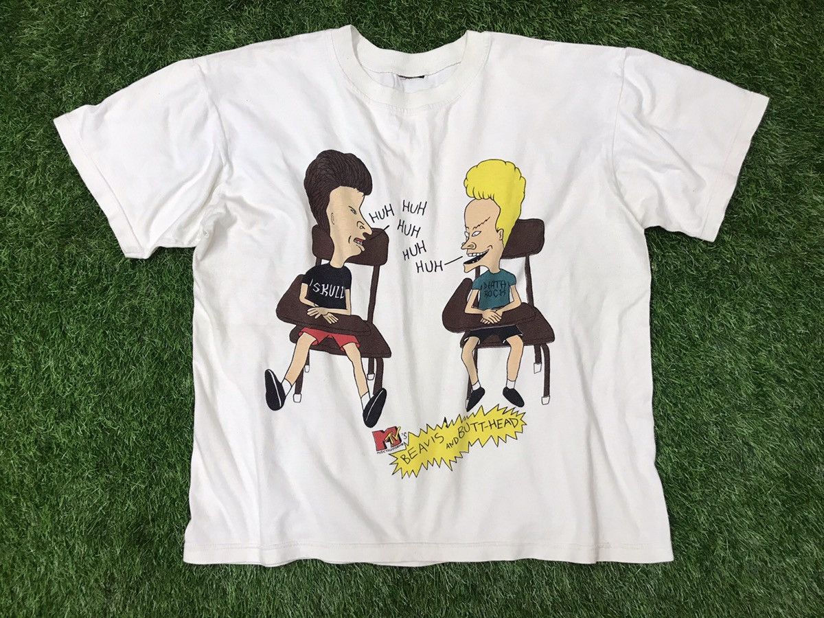 Band Tees × Cartoon Network × Vintage Vintage Beavis And Butthead Mtv ...