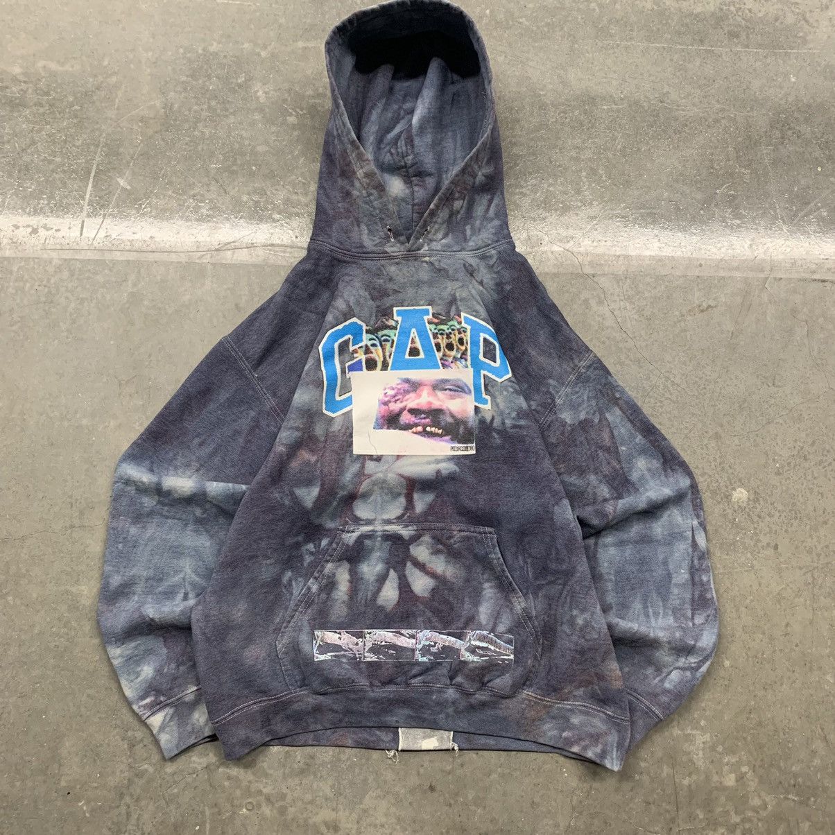 Stacy House × Streetwear × Vintage STACY HOUSE BOOTLEG GAP HOODIE RARE ...