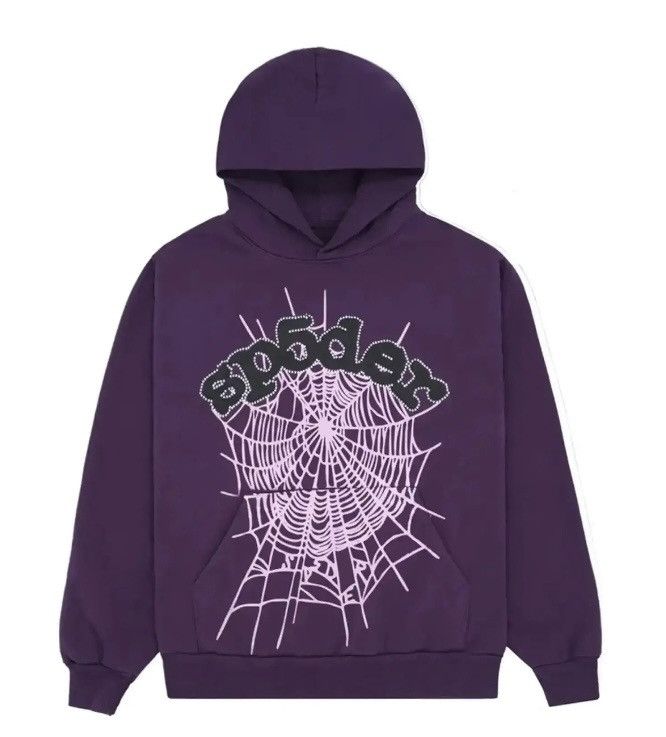 Spider × Young Thug Spider Purple Hoodie | Grailed