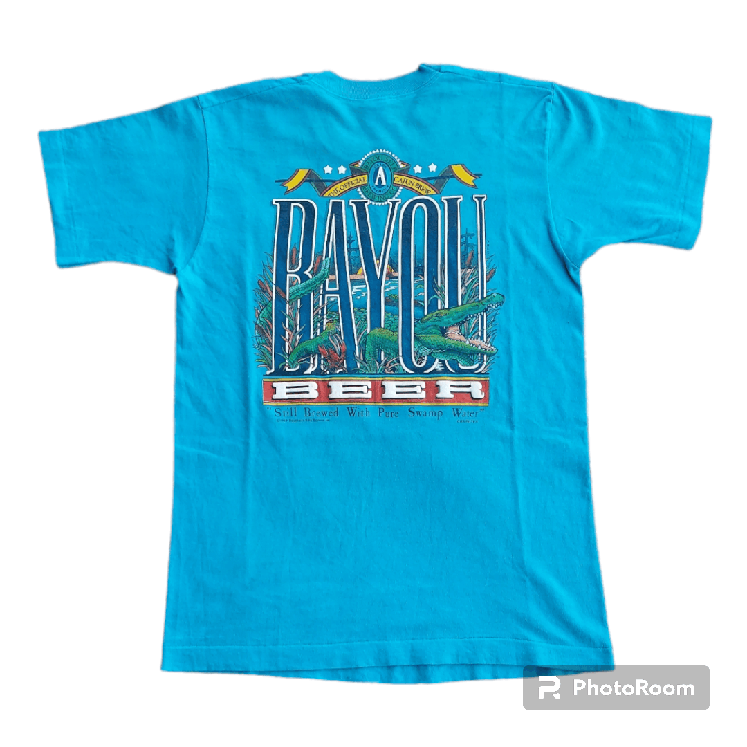 Vintage 💥Vintage 80's Bayou Beer Brewing T Shirt | Grailed