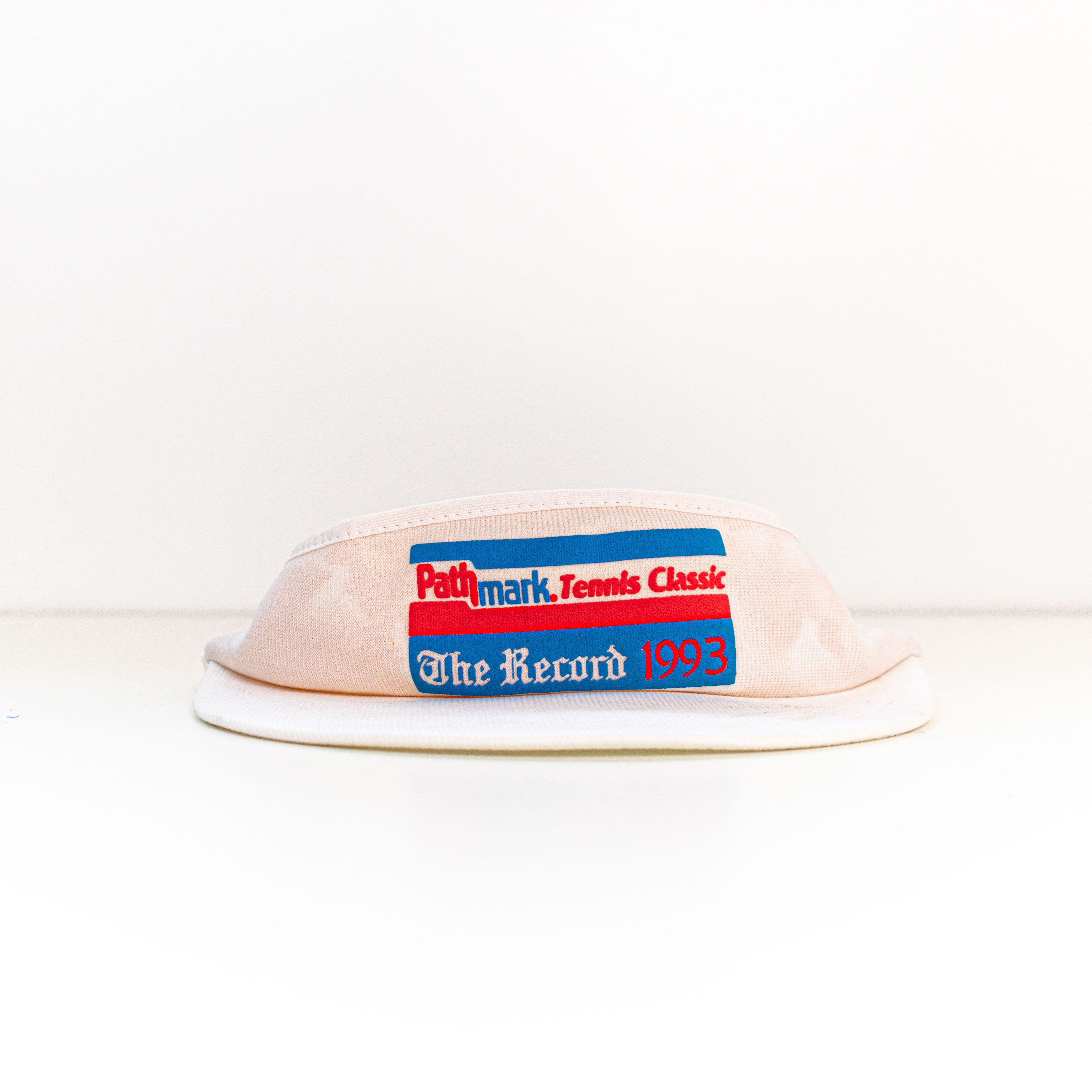 Vintage Vintage 1993 Pathmark Tennis Classic The Record Visor | Grailed