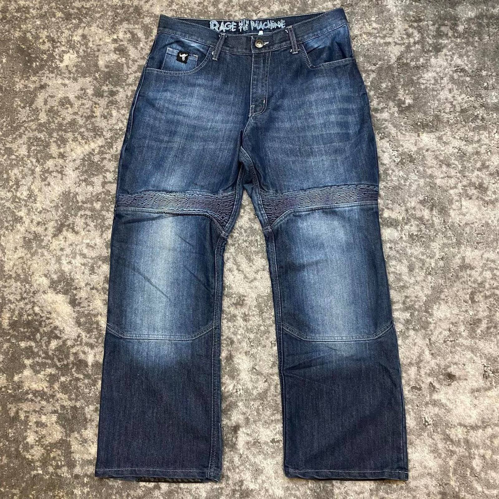 Vintage Vintage Y2K Speed and Strength Denim Moto Jeans Baggy Crazy ...